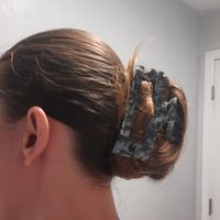 Eco-Friendly Jumbo Open Shape Claw Clip - Black – KITSCH